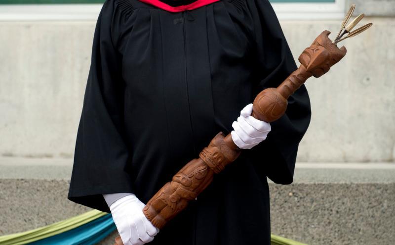The Mace: Carving Meaning Into Convocation - Capilano University